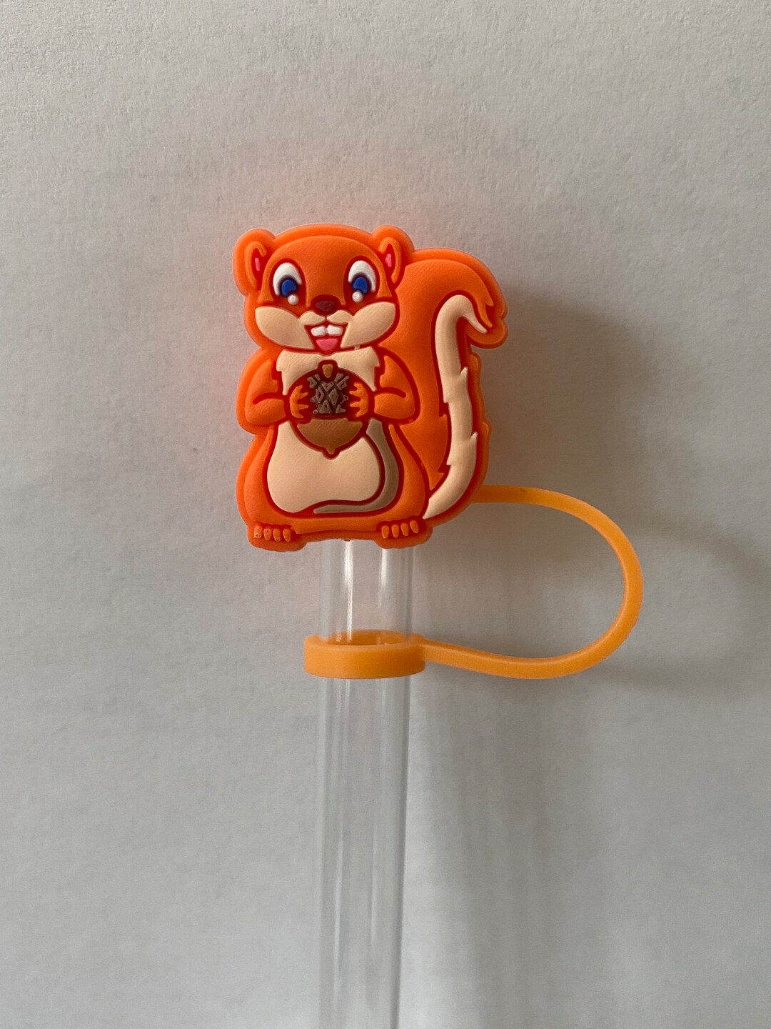 Squirrel Straw Topper for 10 Mm Straws - Etsy