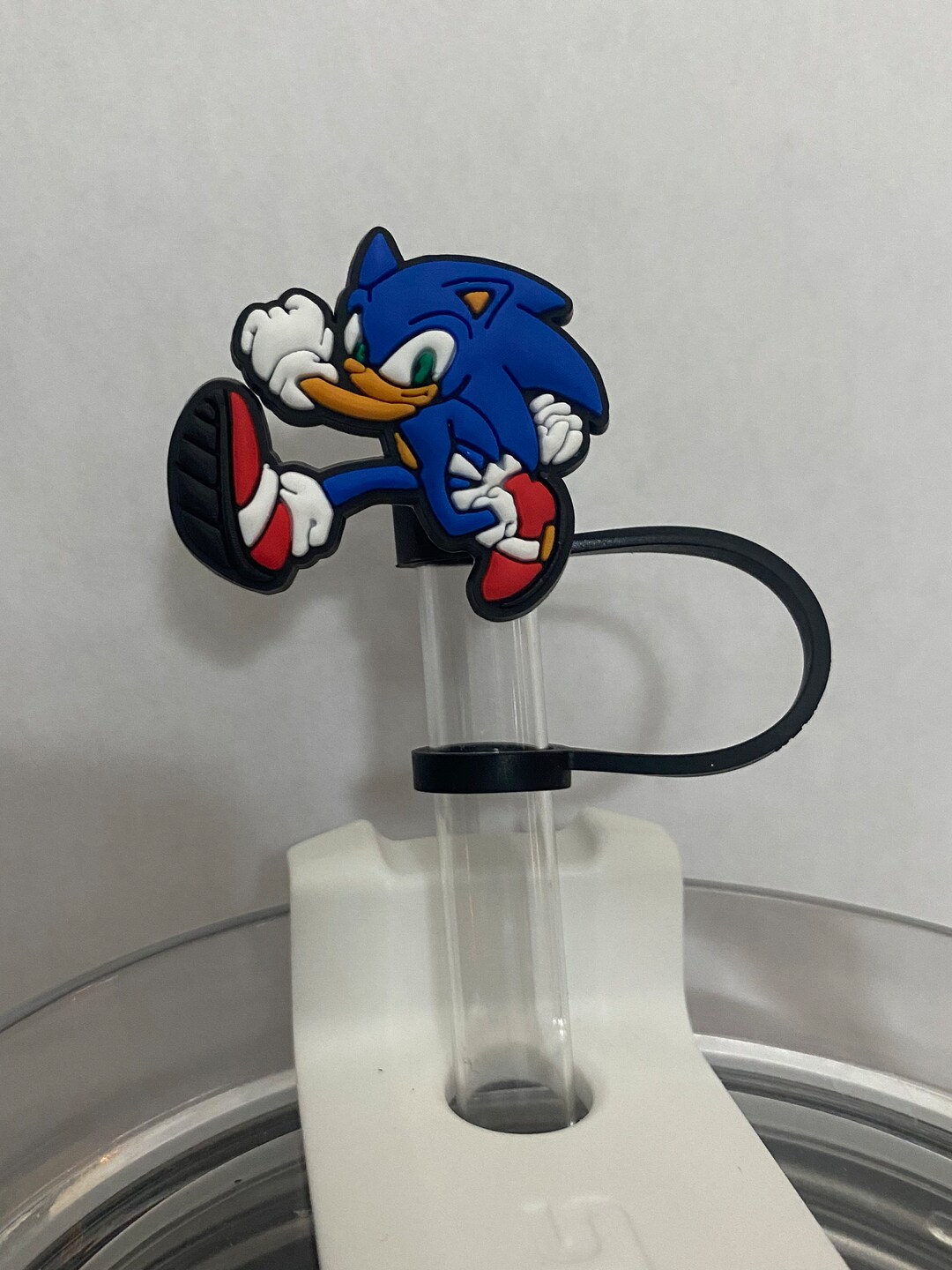 Blue Hedgehog Straw Topper for 10 Mm Straws - Etsy