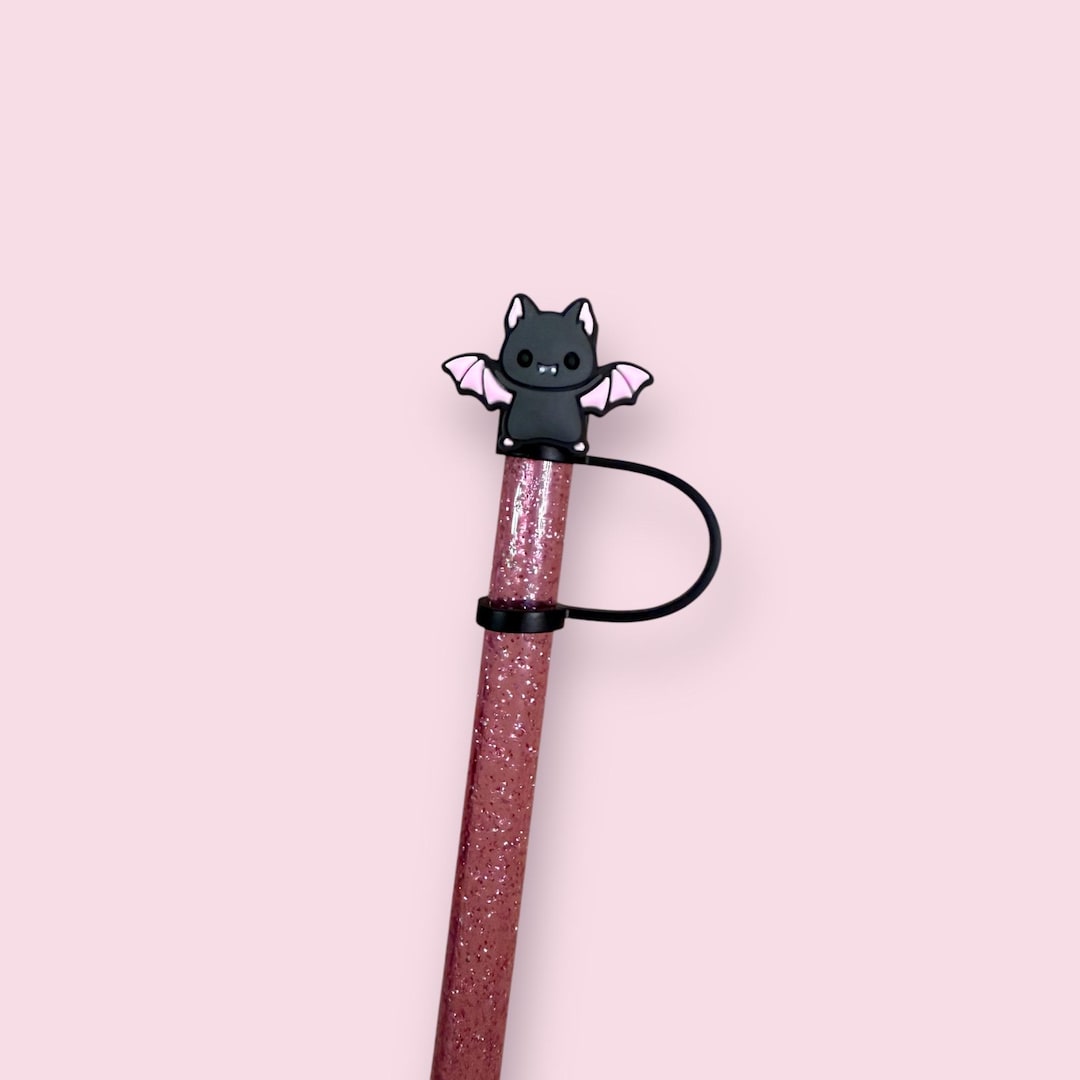 Friendly Bat Straw Topper for 10 Mm Straws - Etsy
