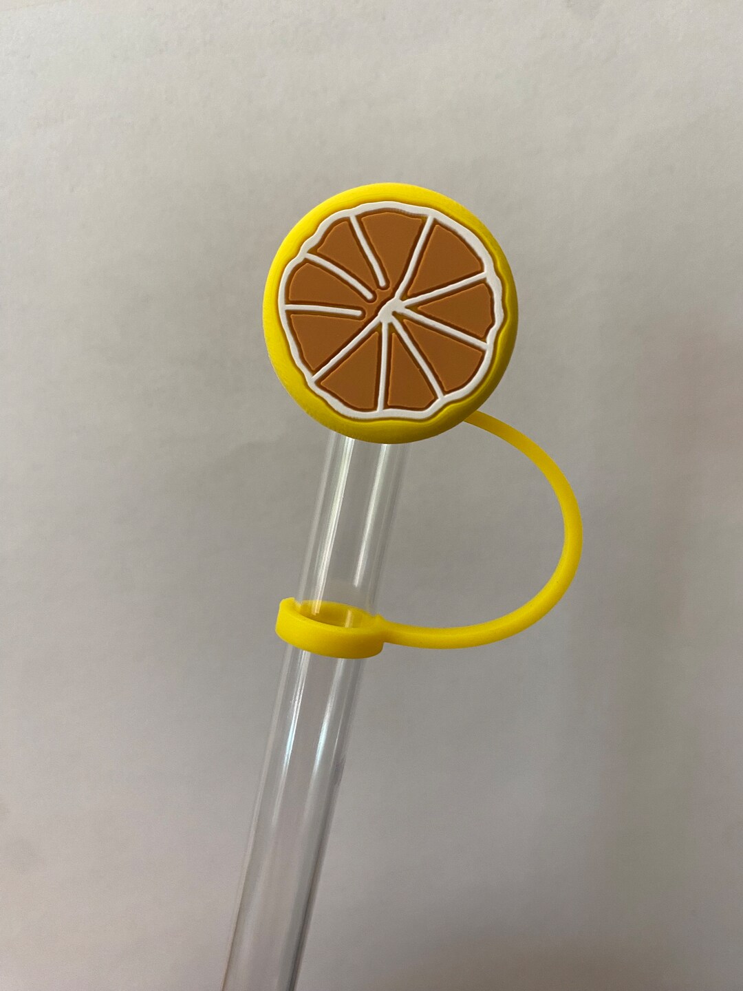 Lemon Straw Topper for 10 Mm Straws - Etsy