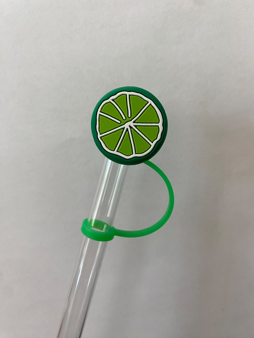 Lime Straw Topper for 10 Mm Straws - Etsy