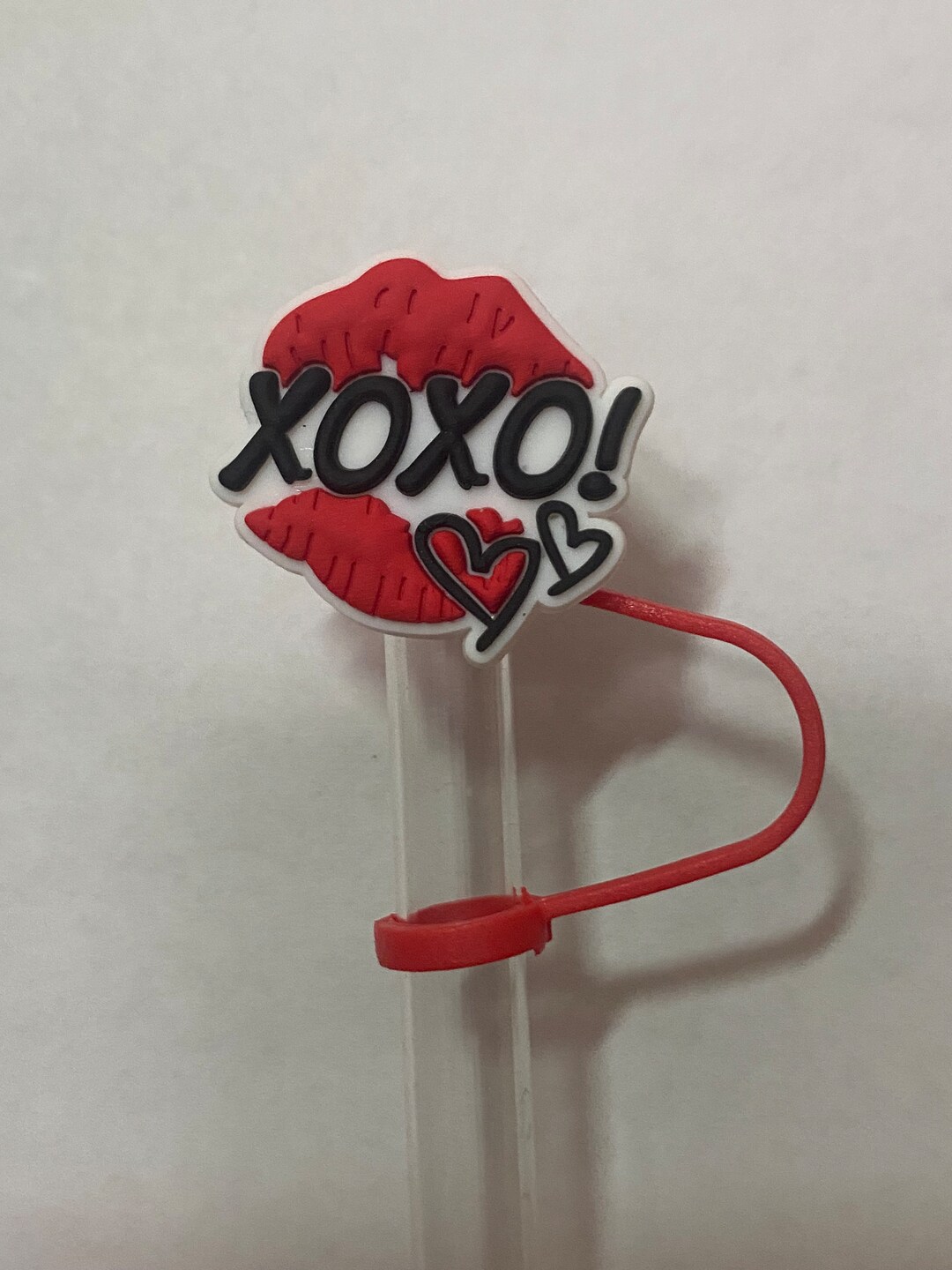 XOXO Lips Straw Topper for 10 Mm Straws - Etsy