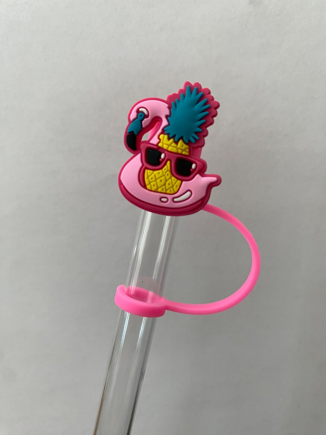 Pineapple Floatie Straw Topper for 10 Mm Straws - Etsy