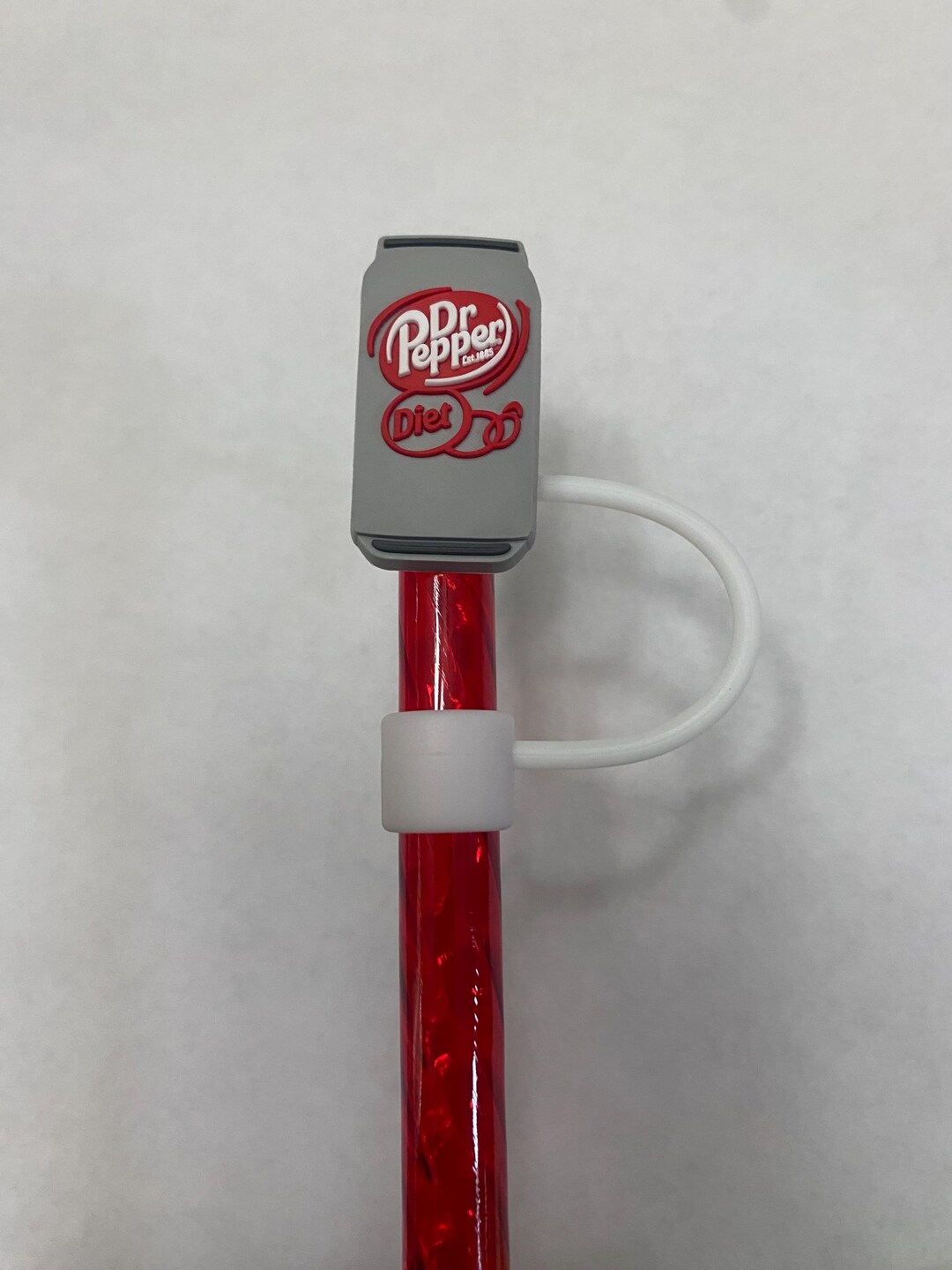 1 Deluxe Diet P Cola Straw Topper for 10 Mm Straws - Etsy