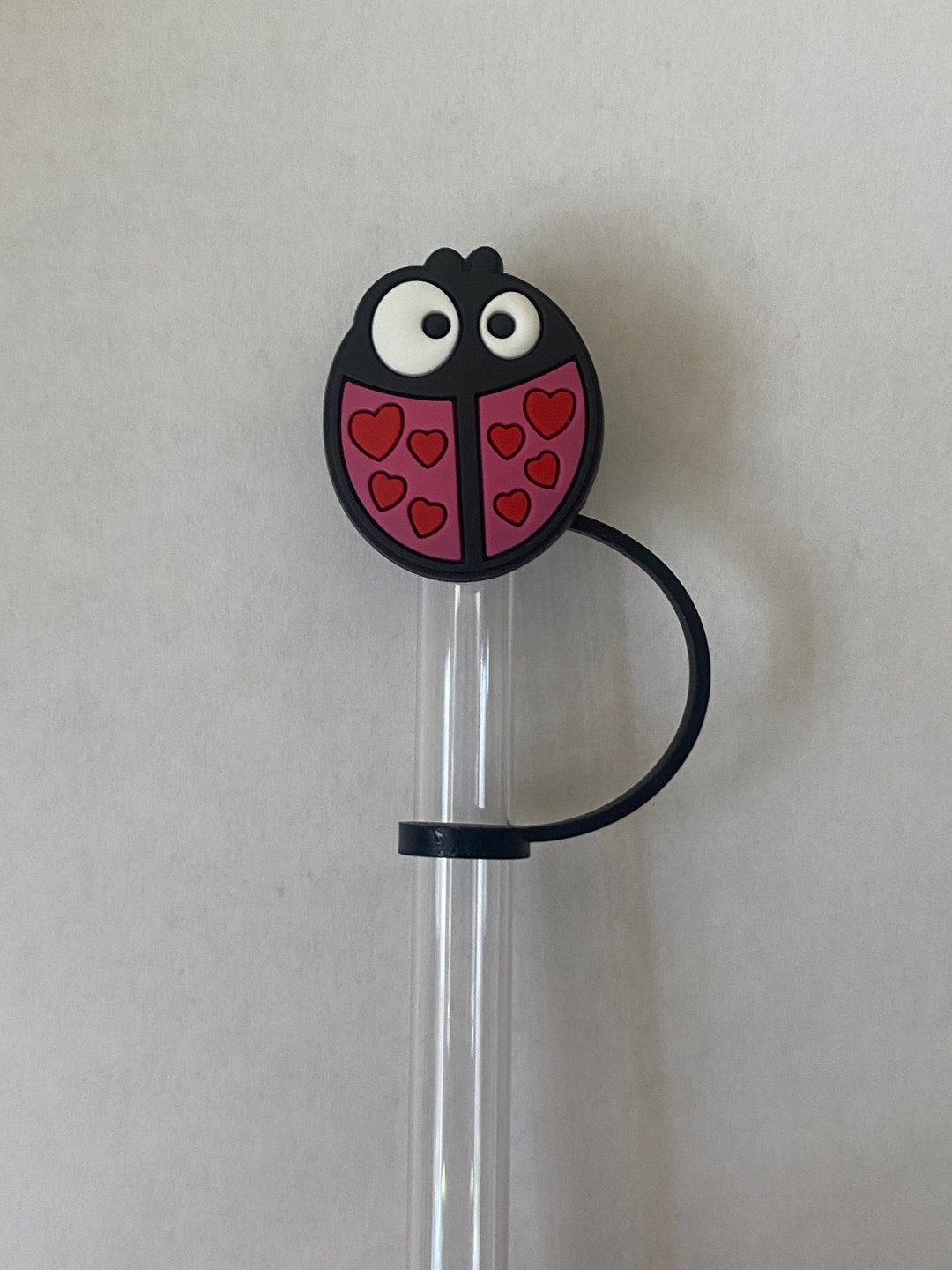 Love Bug Straw Topper for 10 Mm Straws - Etsy