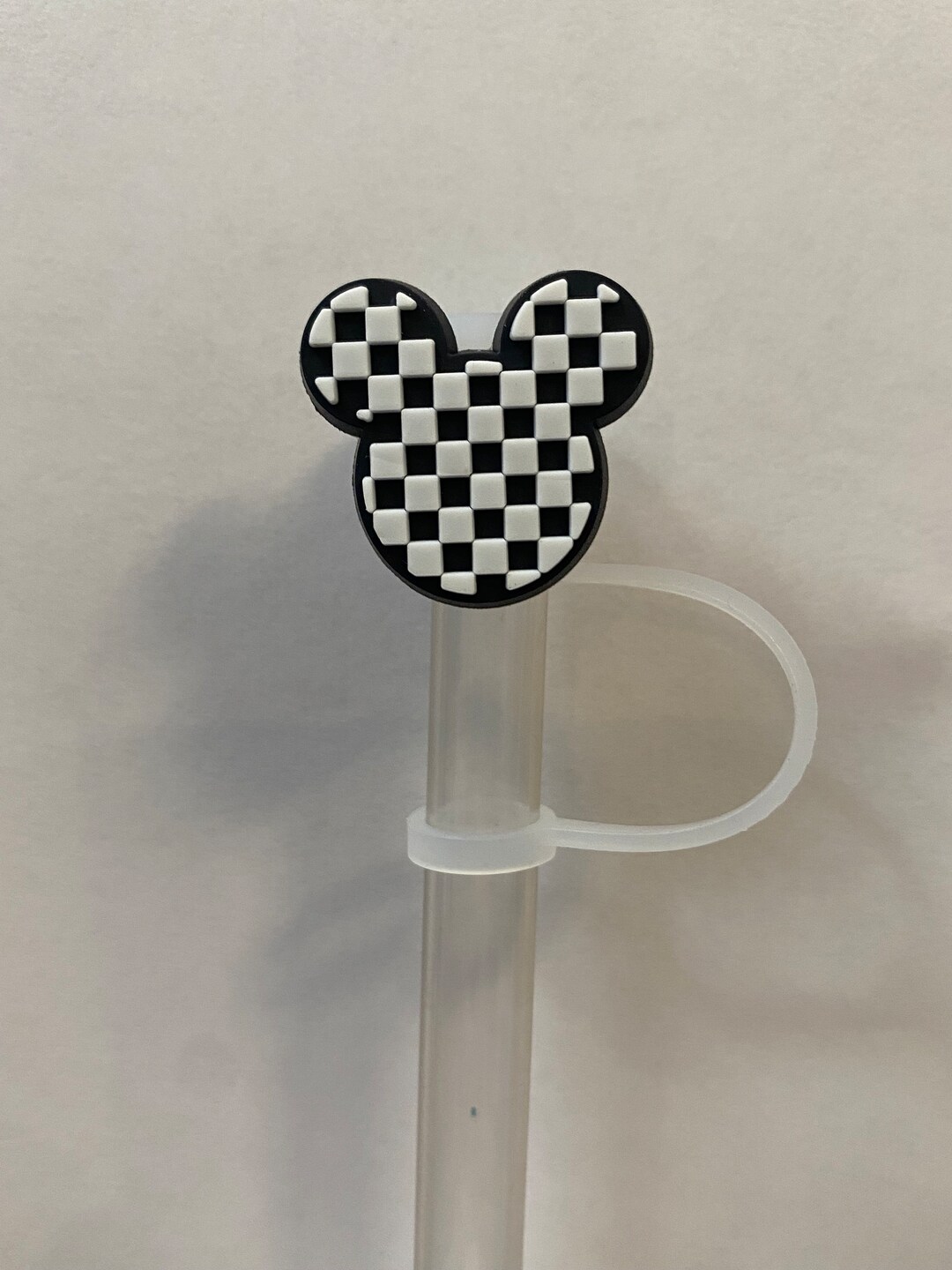Checkered Mouse Topper for 10 Mm Straws - Etsy
