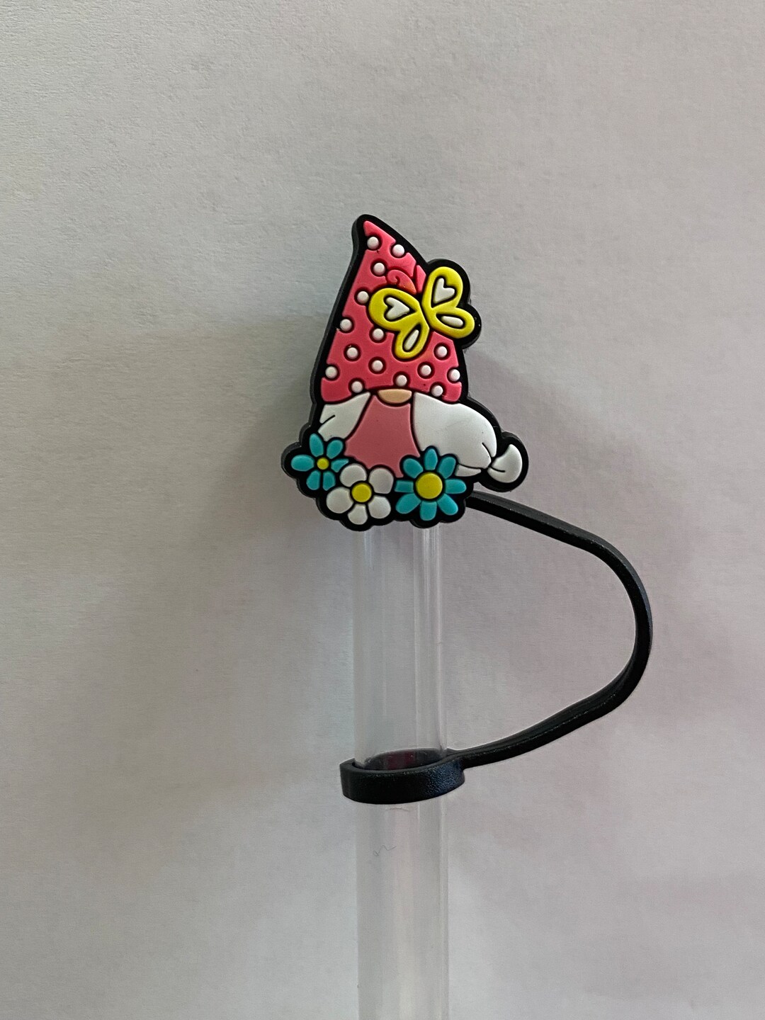 Garden Gnome Straw Topper for 10 Mm Straws - Etsy