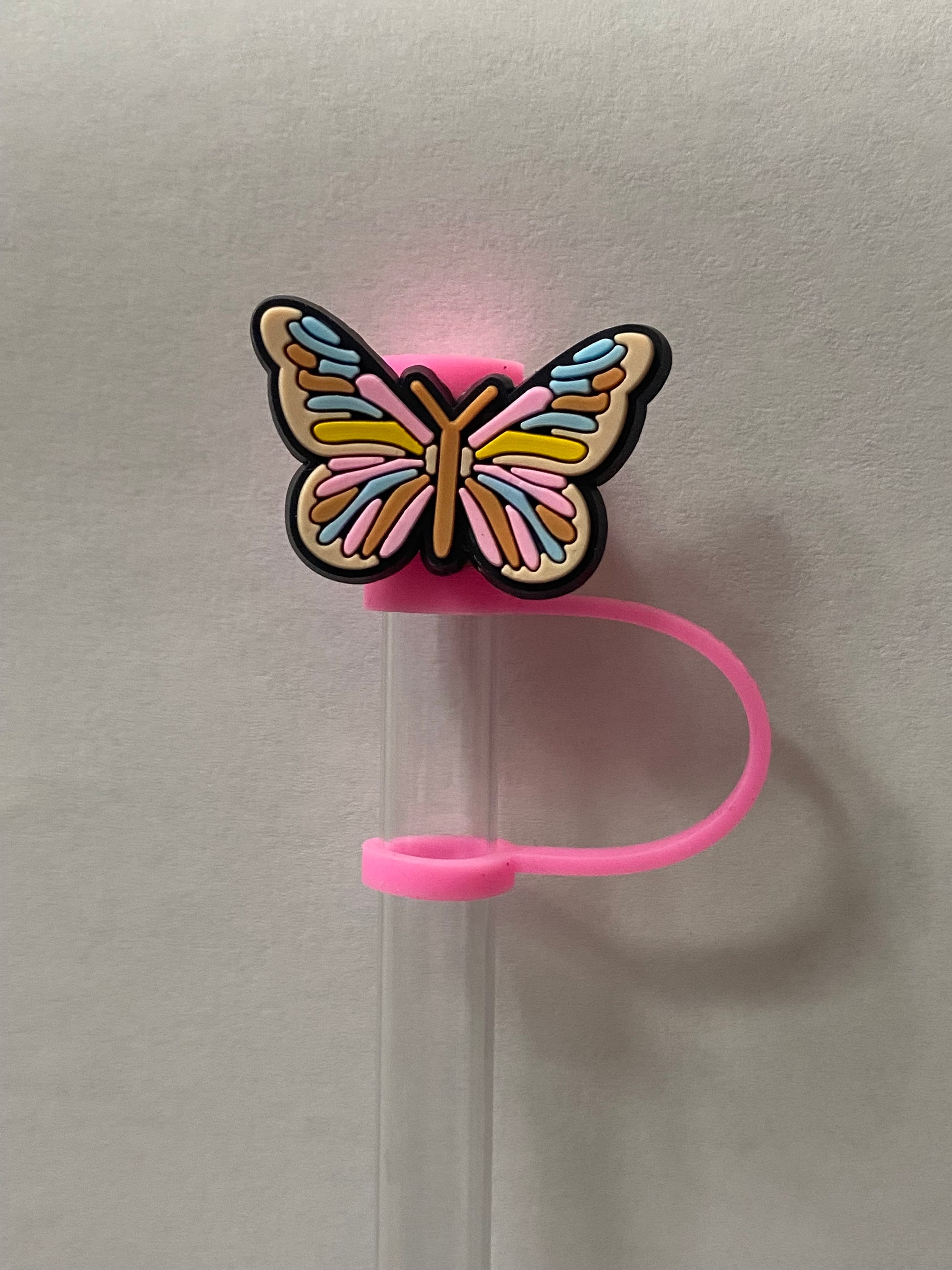Colorful Butterfly Straw Topper for 10 Mm Straws - Etsy