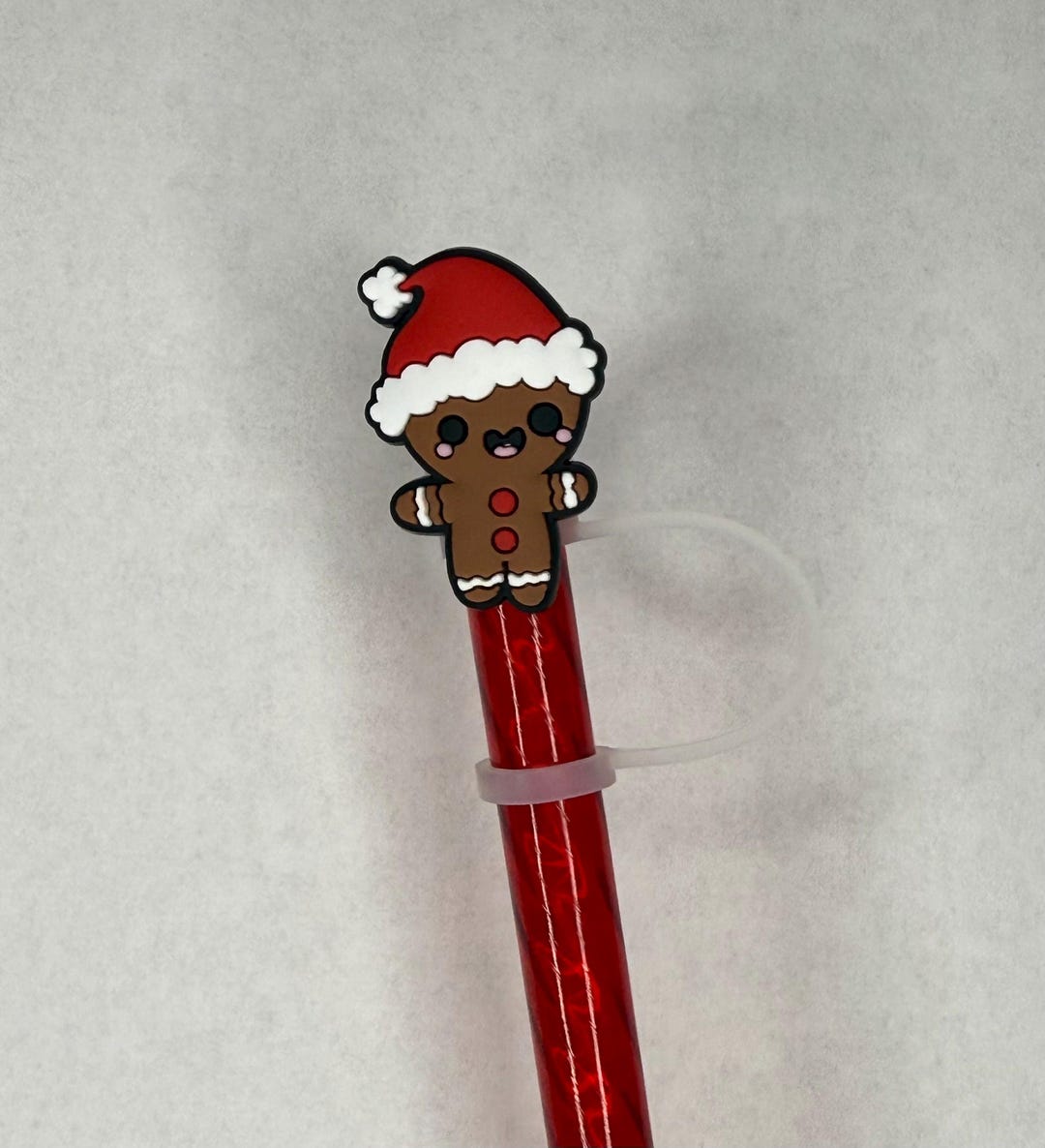 Gingerbread Straw Topper for 10 Mm Straws - Etsy