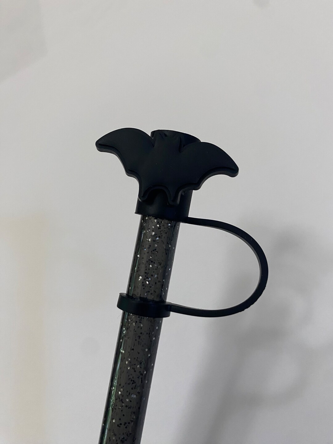 All Black Bat Straw Topper for 10 Mm Straws - Etsy