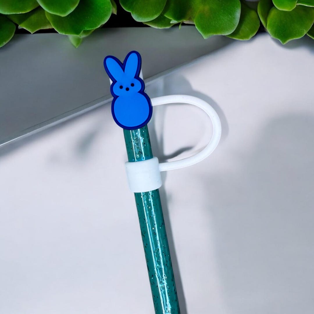 1 Deluxe Blue Peep Straw Topper for 10 Mm Straws - Etsy