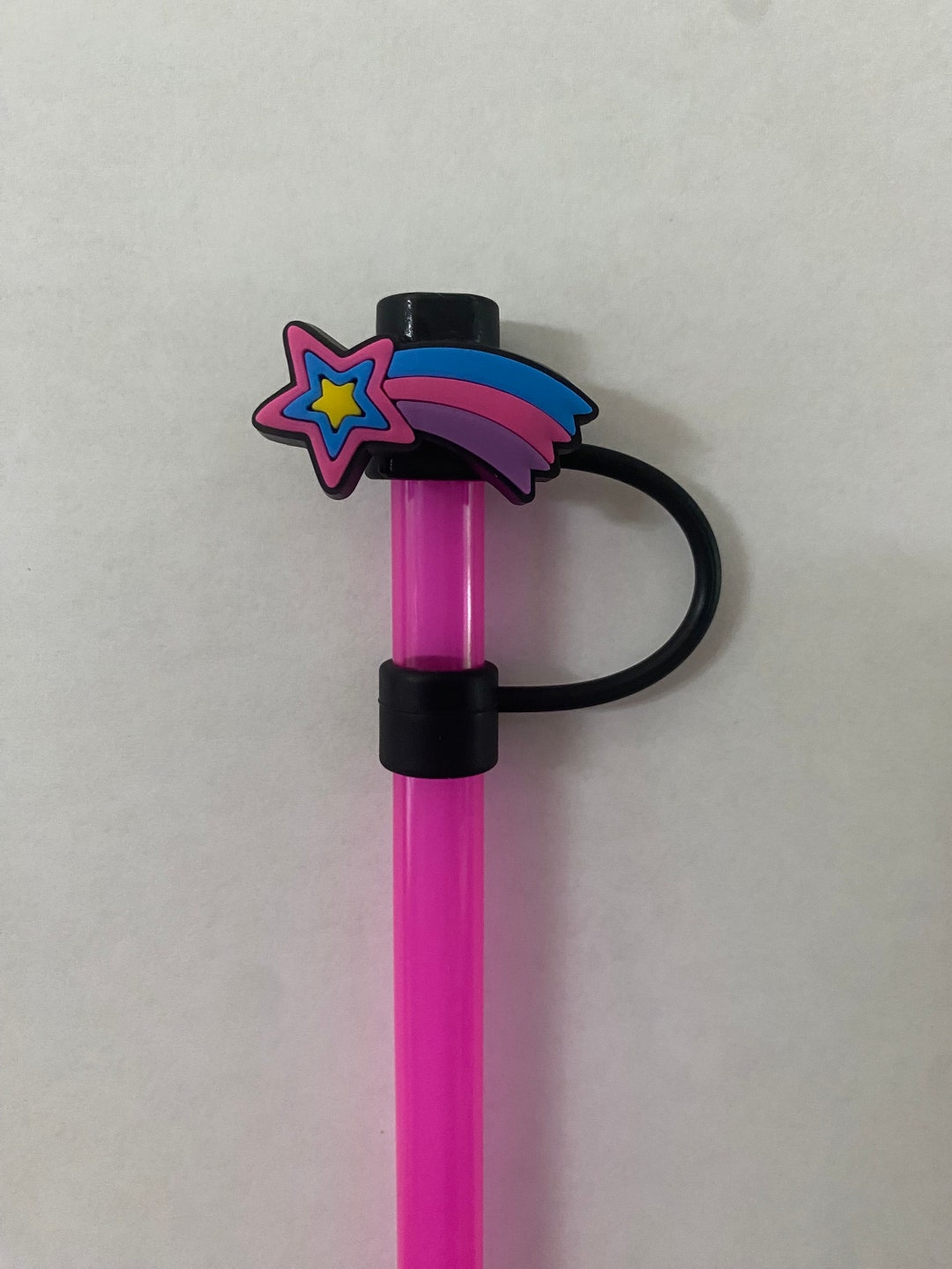 1 Deluxe Shooting Star 2 Straw Topper for 10 Mm Straws - Etsy