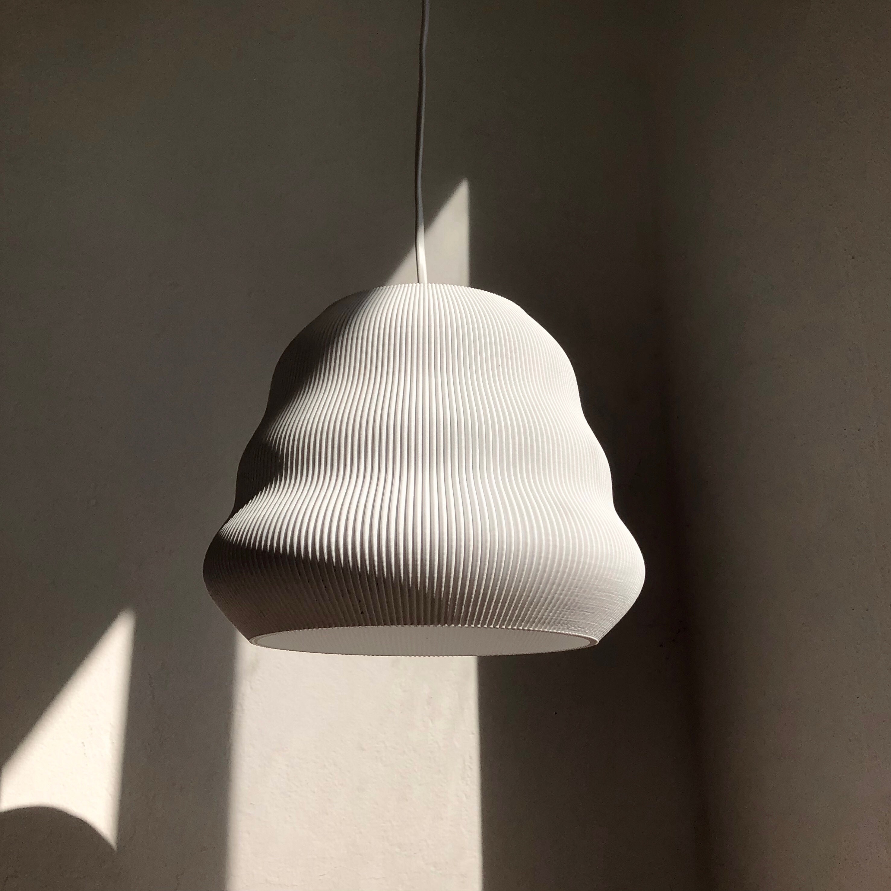 Stl 3d Print File Lamp Digital Download 3d Pendant Lamp Etsy
