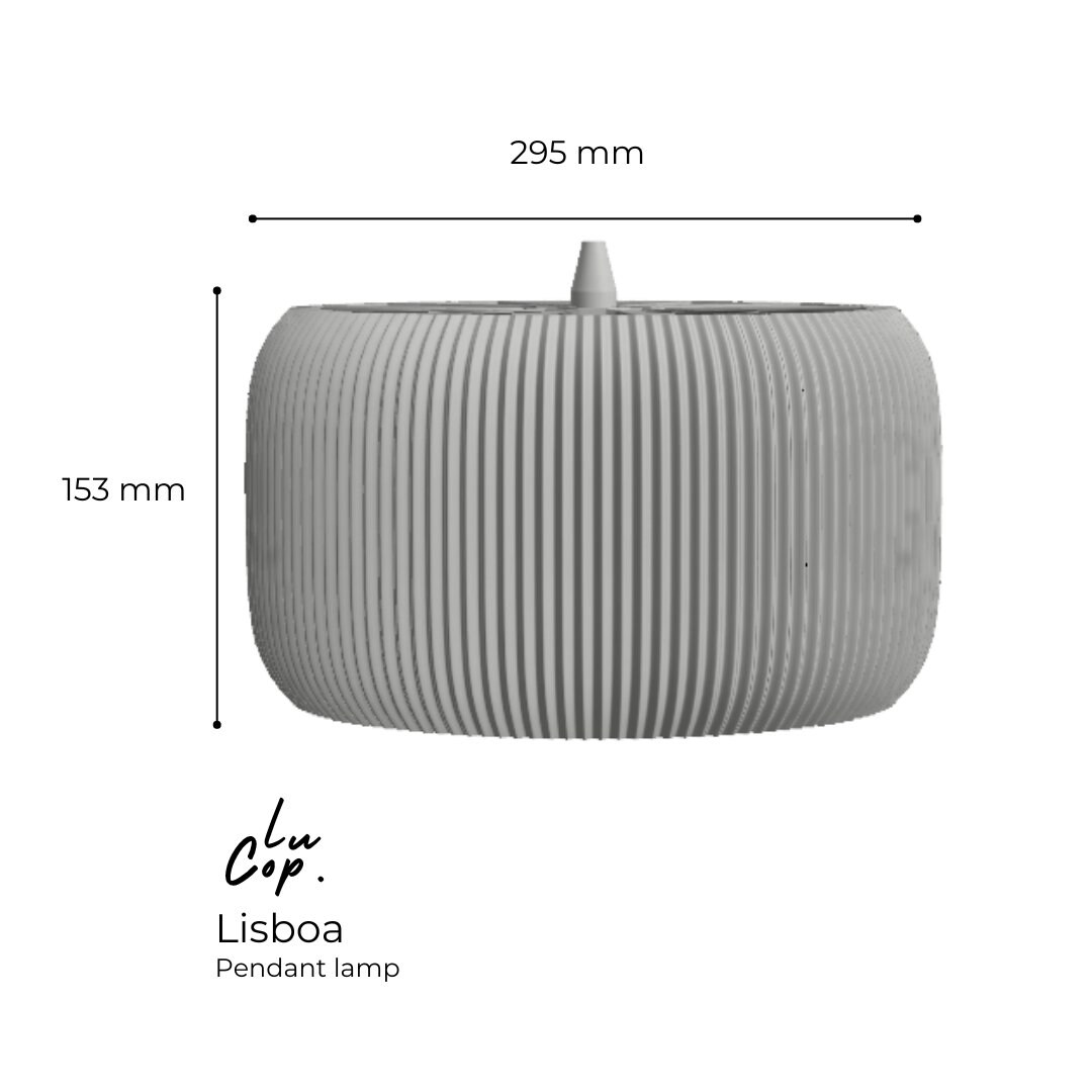 STL 3D Print File, Digital Download 3D Printed Pendant Lamp - Etsy