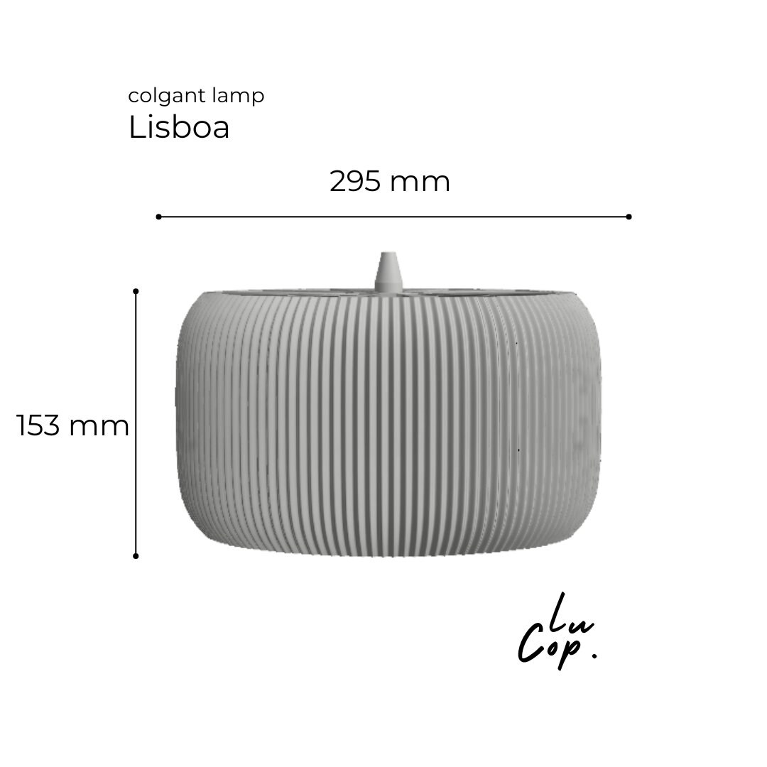 STL 3D Print File, Digital Download 3D Printed Lamp Pendant - Etsy