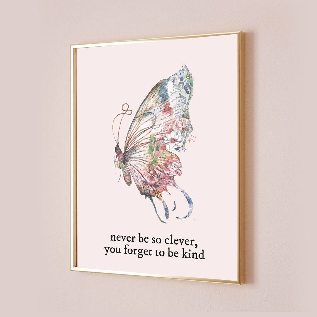 Marjorie Print-taylor Swift Poster-never Be so Kind You Forget to Be ...