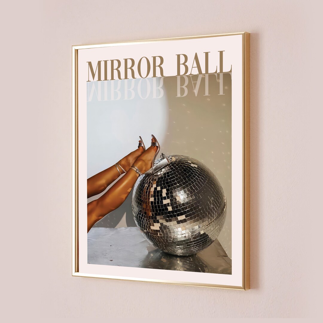 Mirrorball Poster-taylor Swift Poster-taylor Swiftie Merch-taylor Swift ...