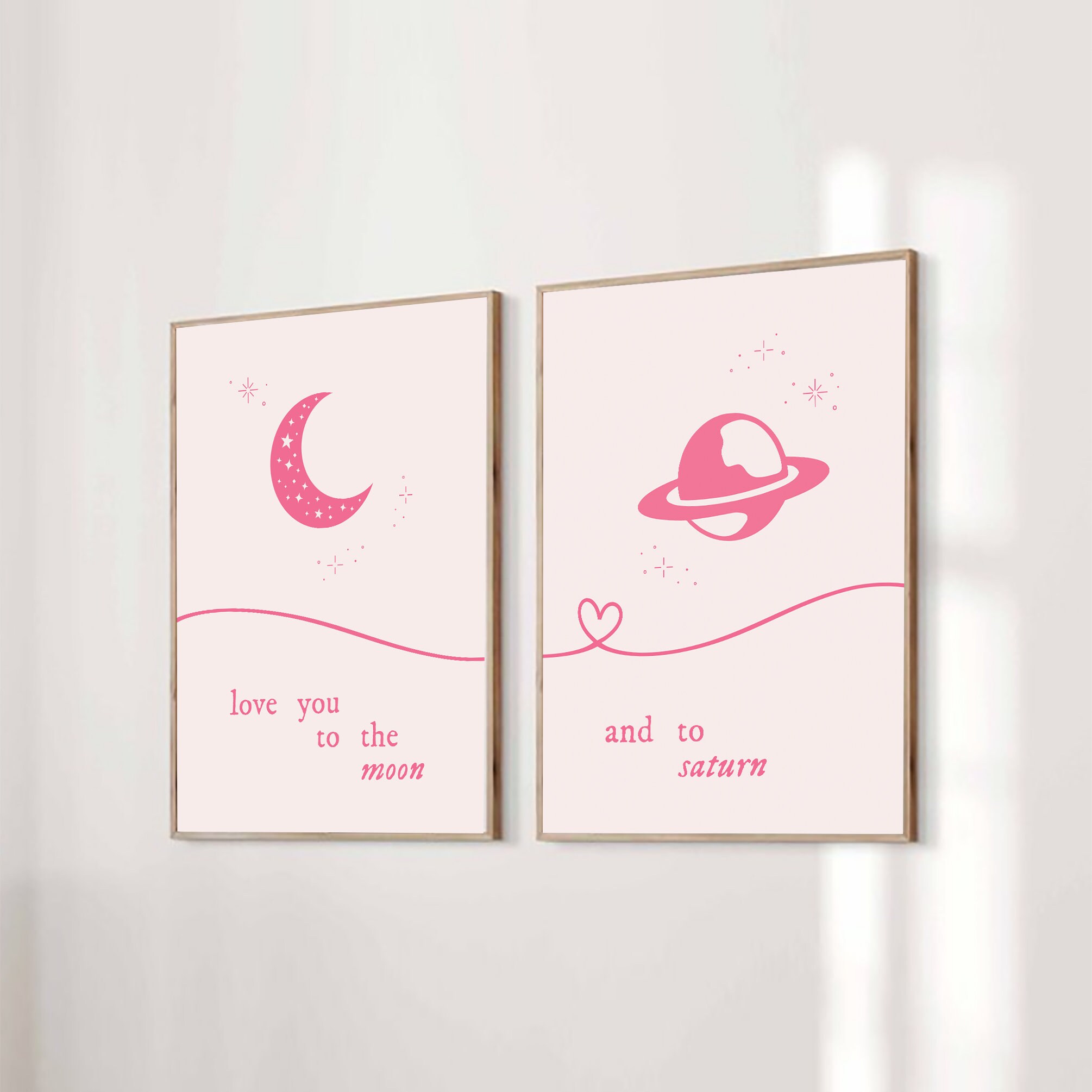 Love You to the Moon and to Saturn-taylor Swift Poster-seven Print ...