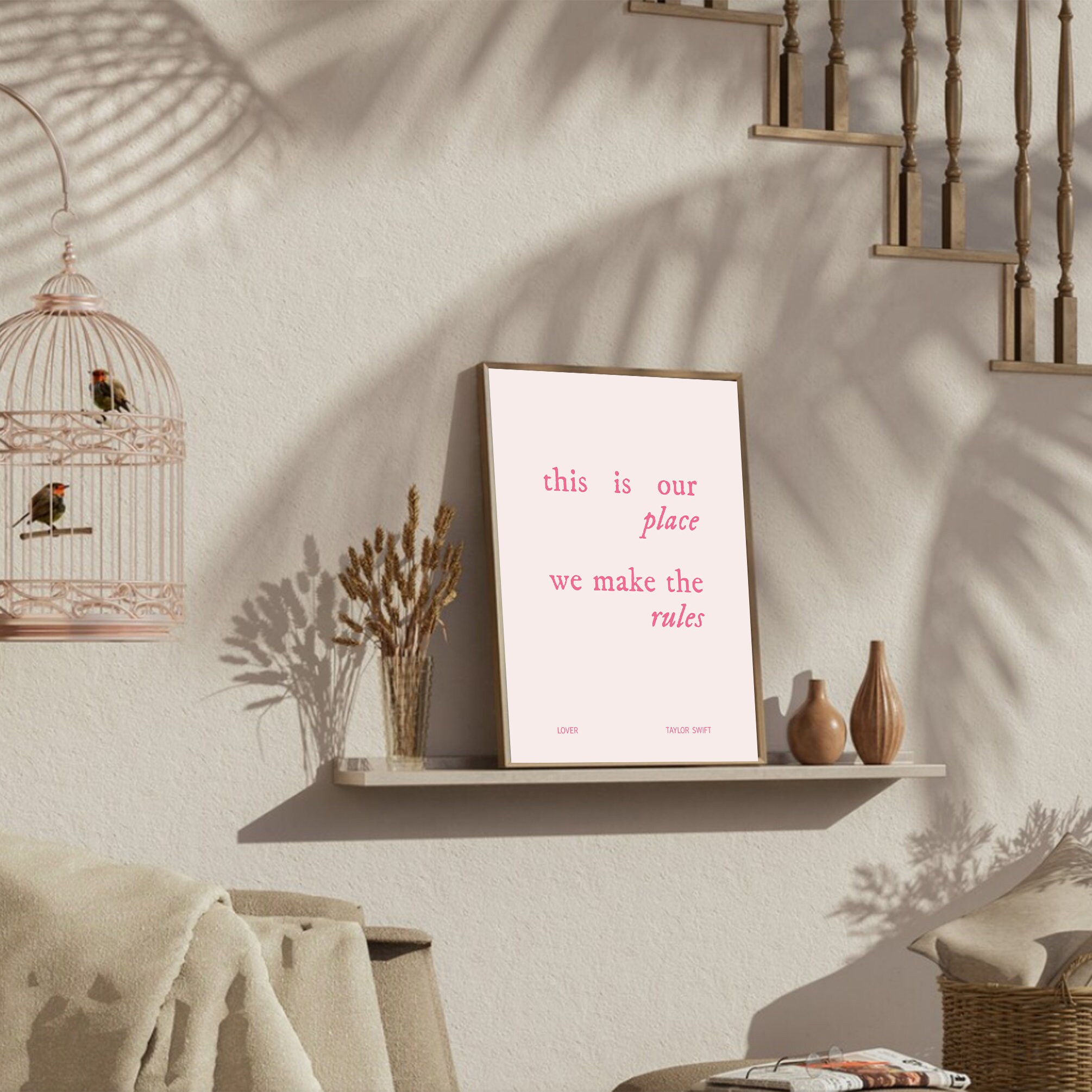 This is Our Place We Make the Rules-lover Print-taylor Swift Poster ...