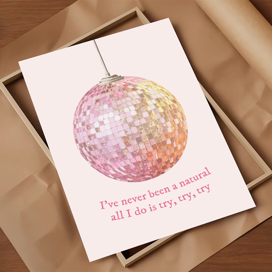 Mirrorball Poster-taylor Swift Poster-taylor Swiftie Merch-all I Do is ...