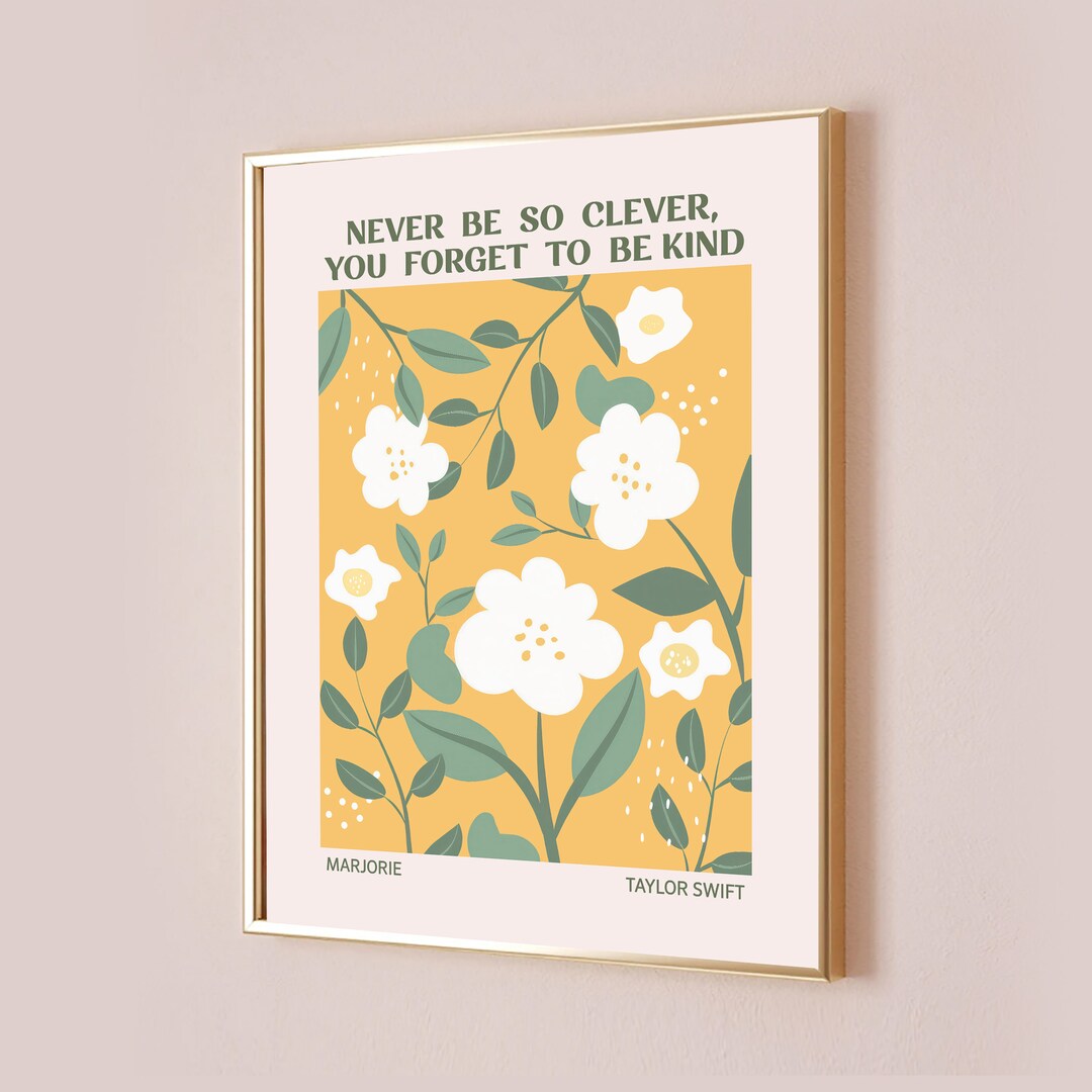 Marjorie Print-taylor Swift Poster-taylor Swiftie Merch-nursery Decor ...
