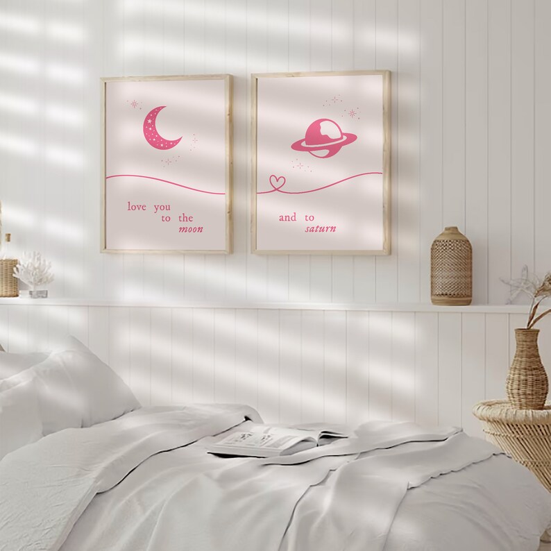 Love You to the Moon and to Saturn-taylor Swift Poster-seven Print ...