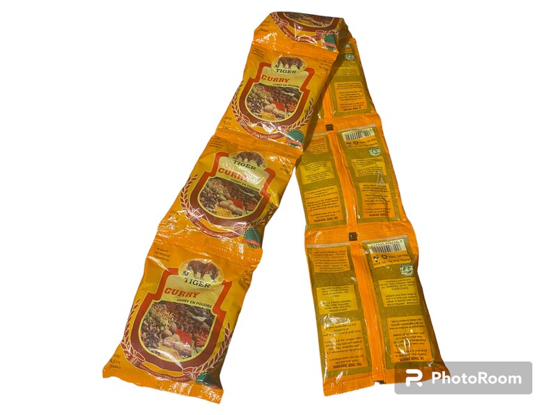 Tiger Curry Powder sachet - Etsy