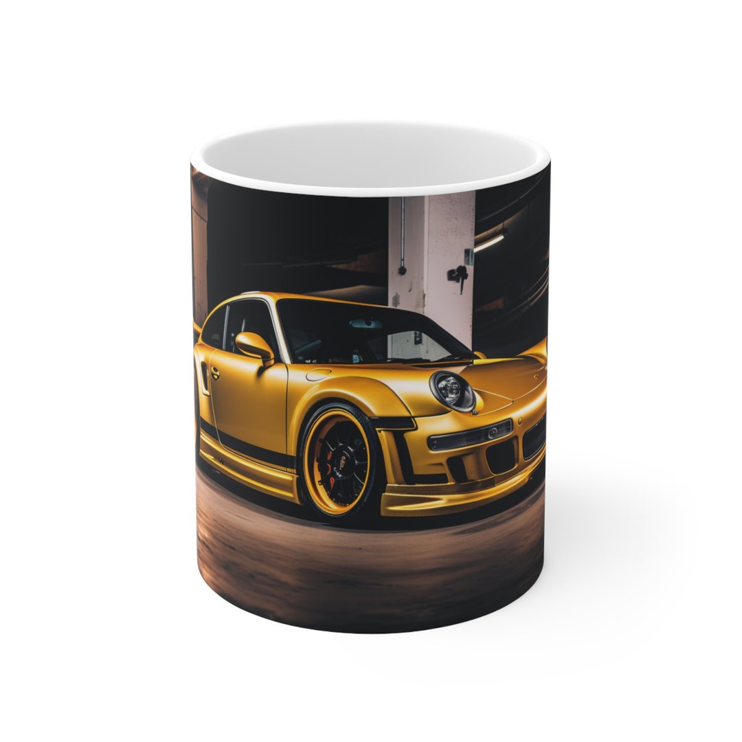 Porsche 911 Turbo Mug Car Mug Vehicle Supercar Sporty Mug Gift for Him ...