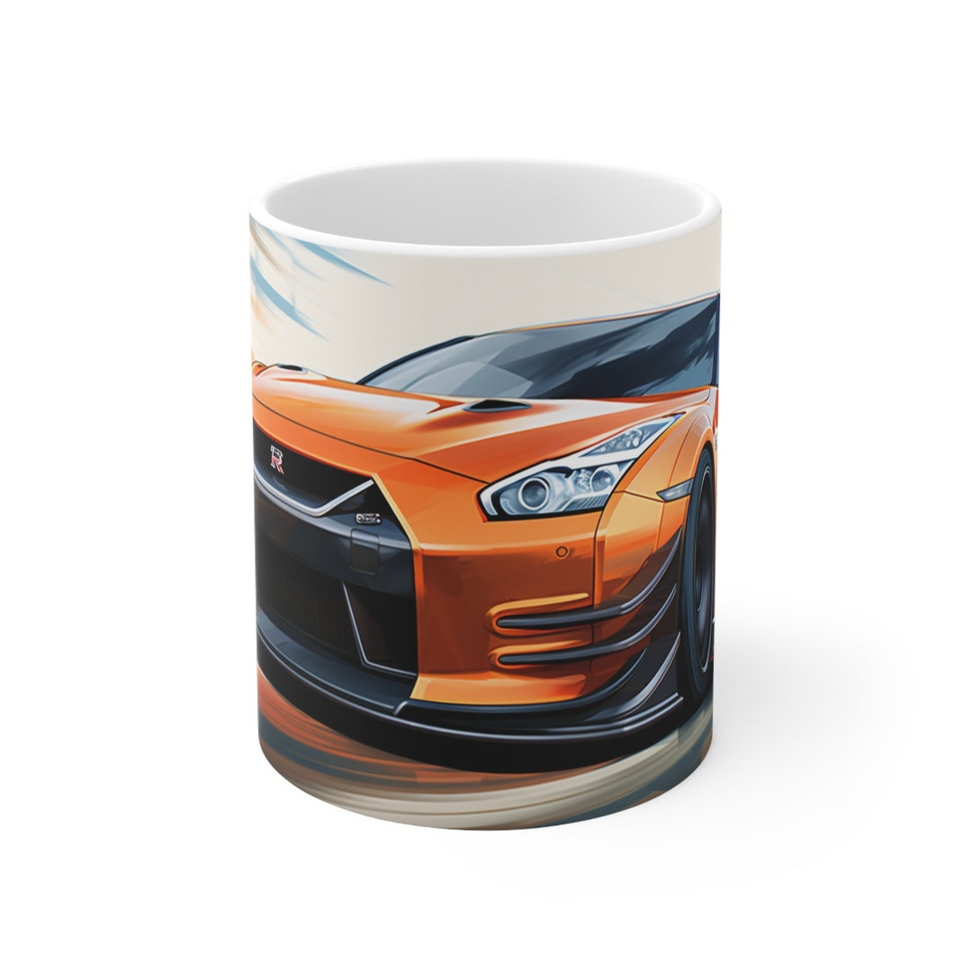 Nissan GT-R Nismo, R35, Orange - Etsy