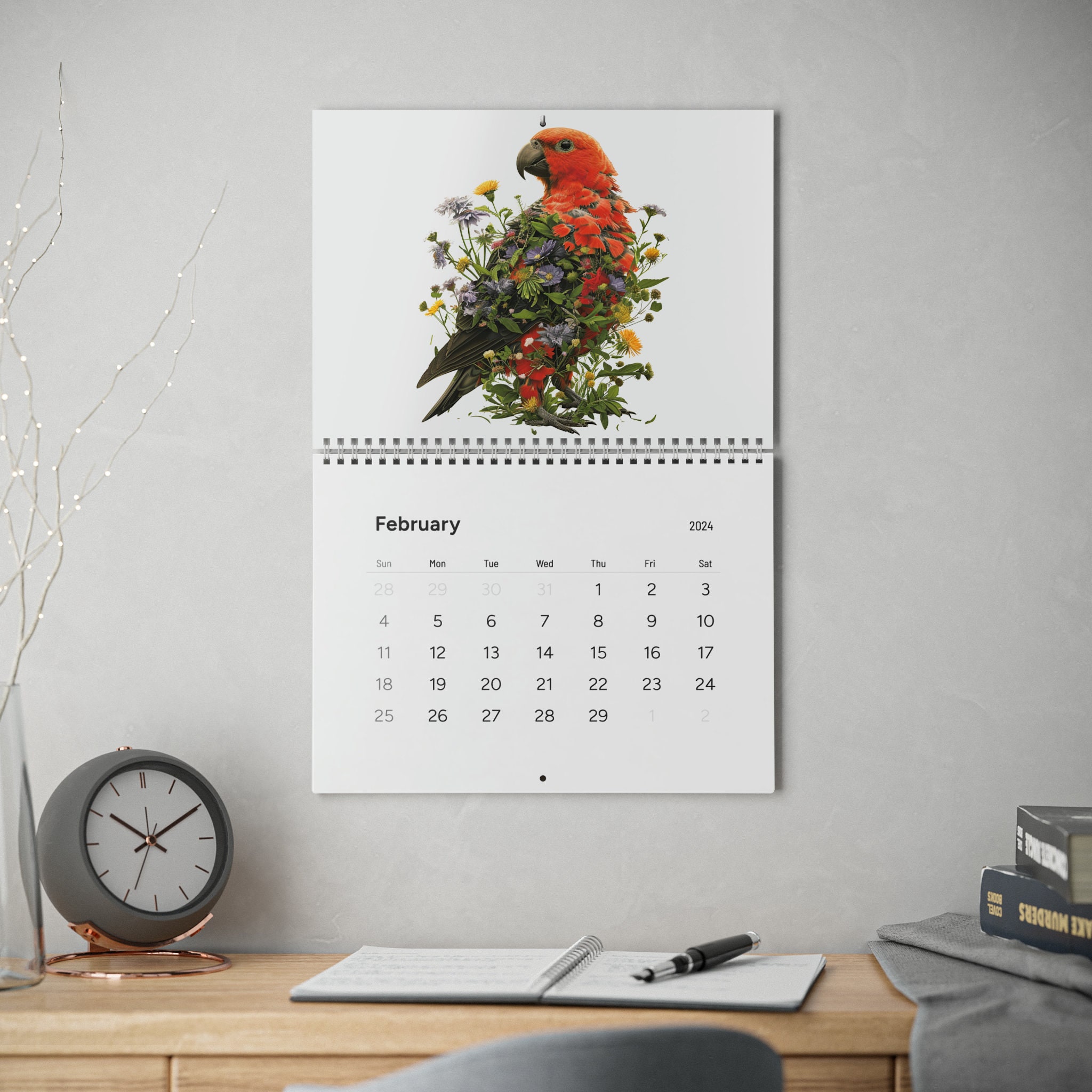 Australian Birds 2024 Calendar, Birds Calendar, 2024 Calendar, Animal ...