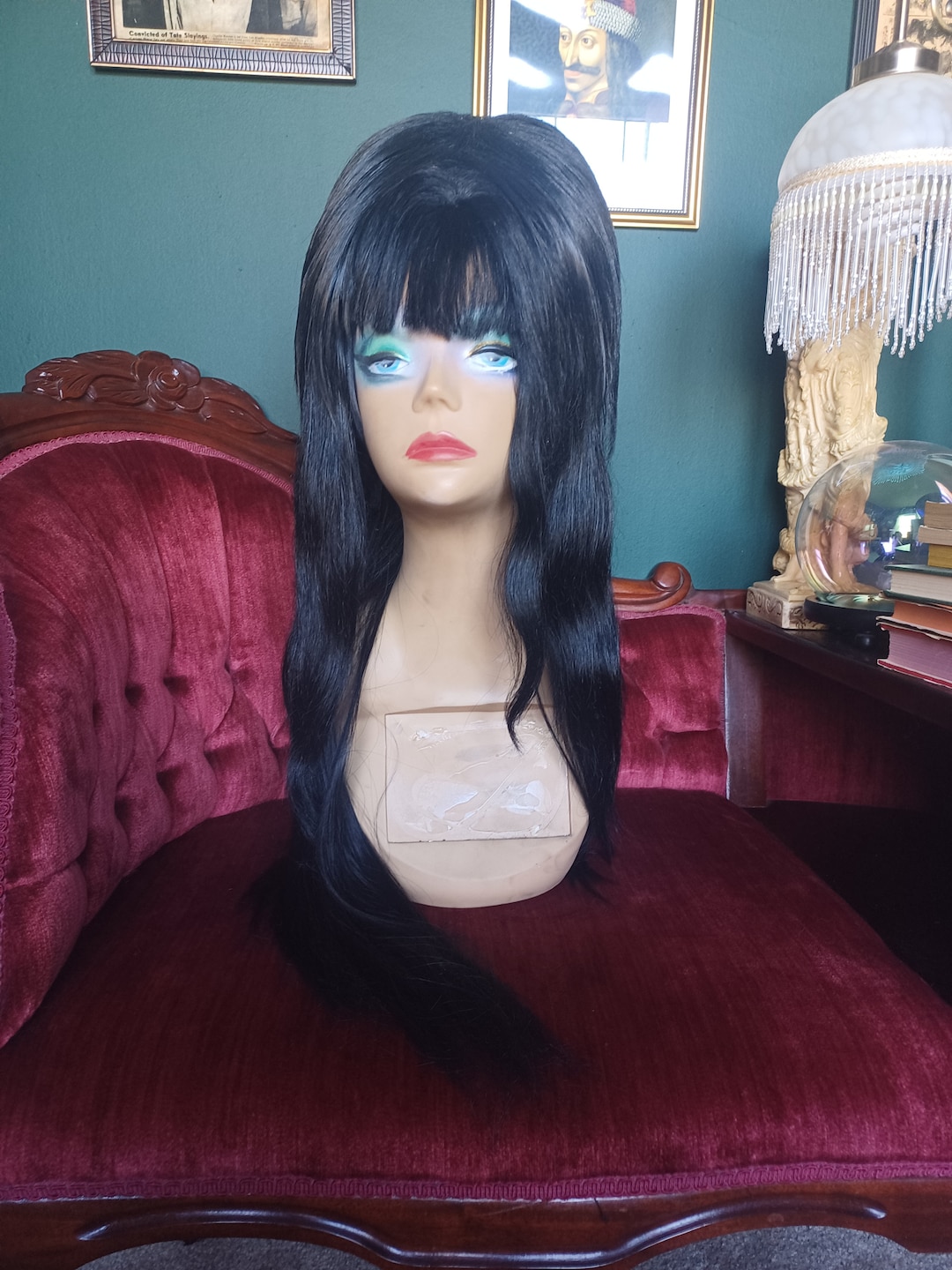Deluxe Elvira Wig - Etsy