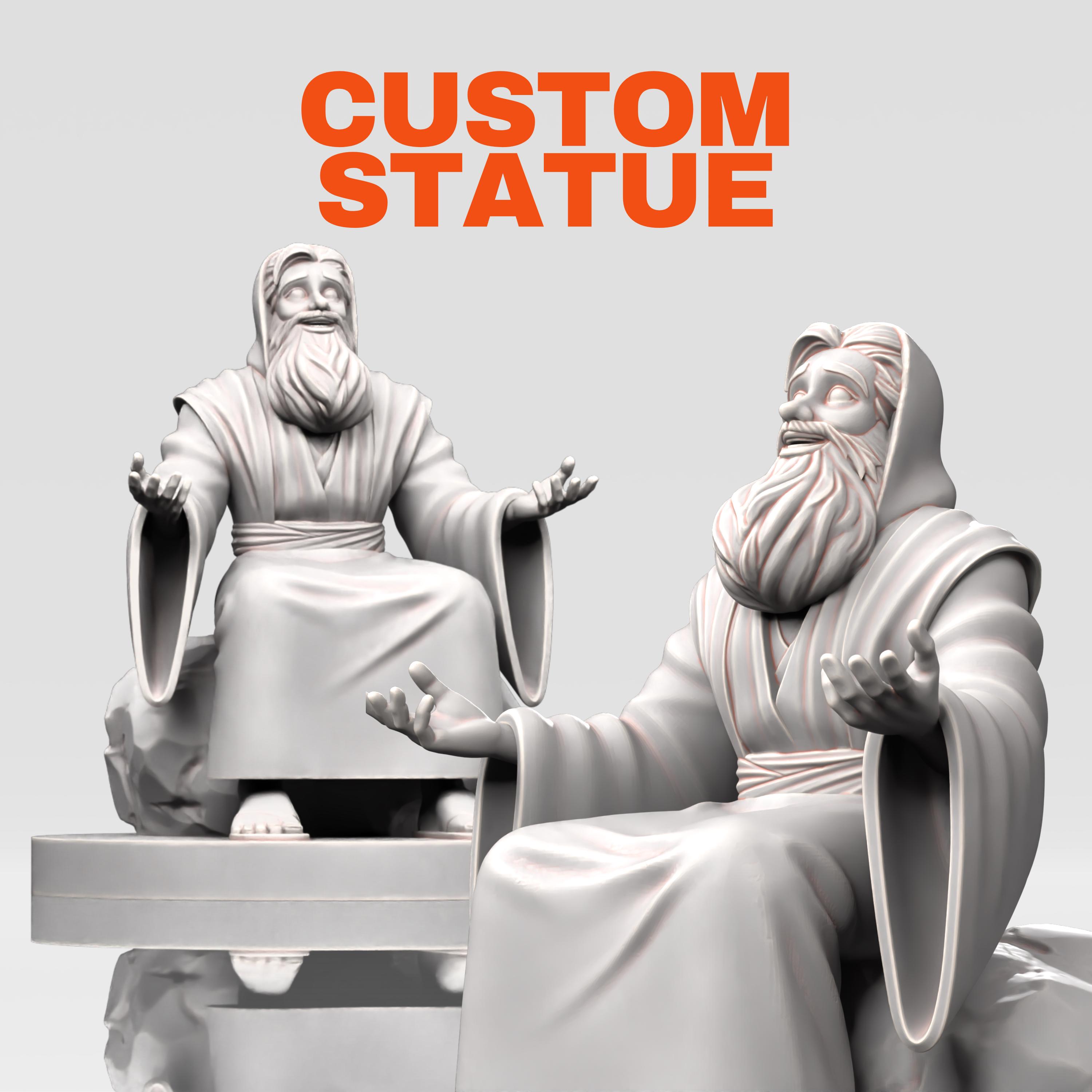 Custom 3D Model for 3D Printing, 3D Figurine, 3D Statue. Custom 3D STL ...