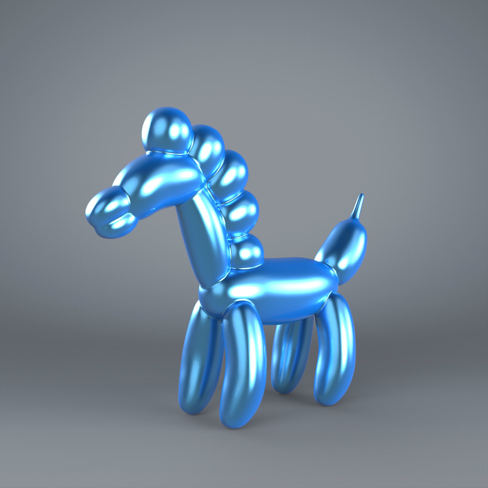 Luxury Baloon Statue STL File | 3D Print File | STL | Home Decor - Etsy