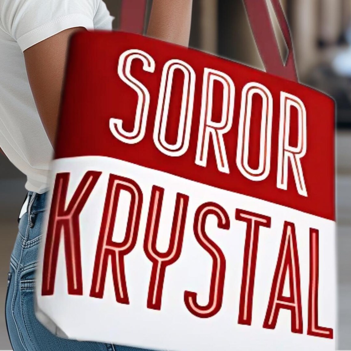 Delta Soror Tote, Personalized DST New Initiate Tote Bag, Delta Alumnae ...