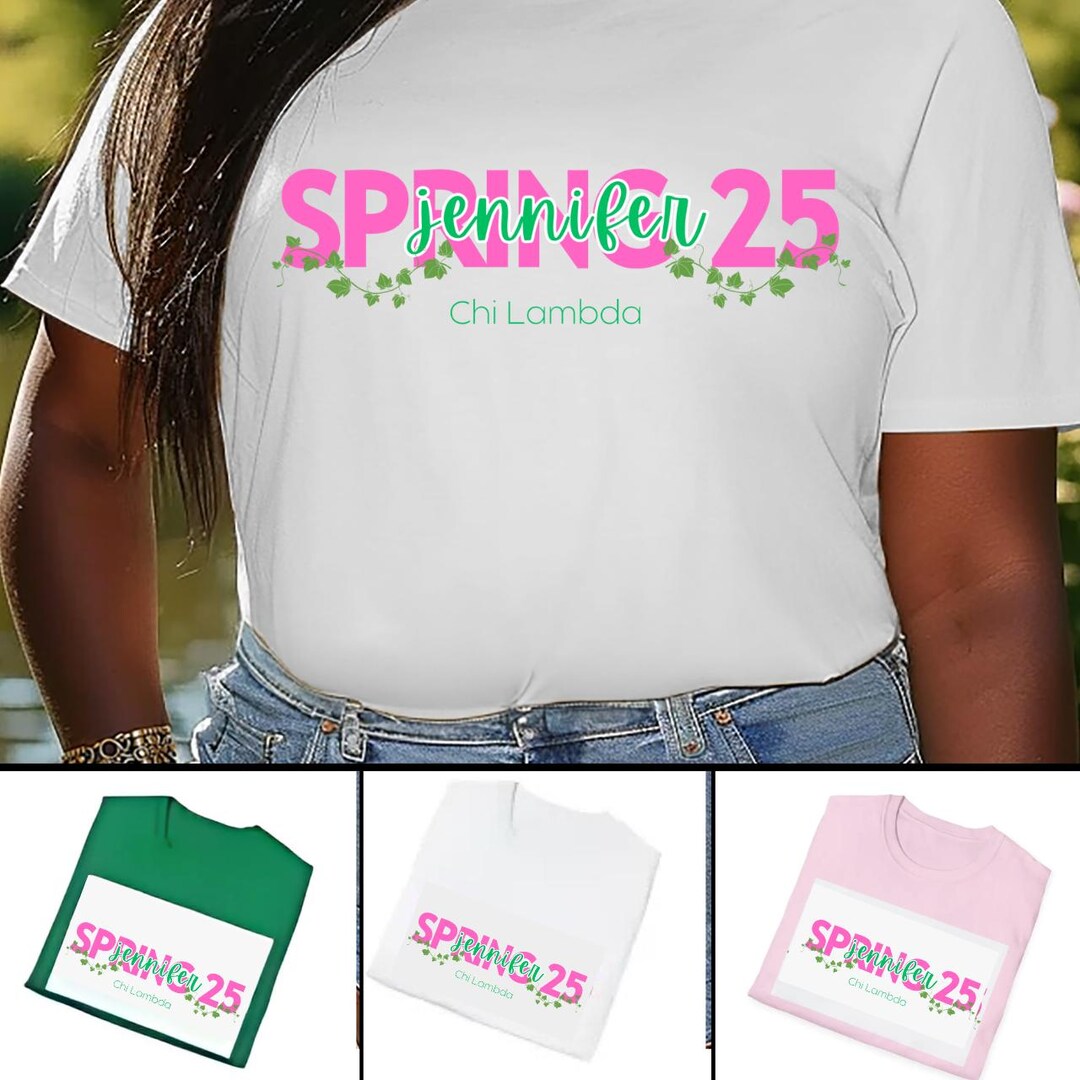 AKA Tee Shirt, Personalized A K A Initiate Gift, Crossing Gift, AKA ...