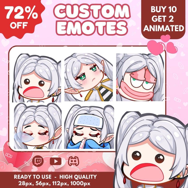Custom Twitch Emotes - Animated Emotes - Digital Emotes - Emotes ...