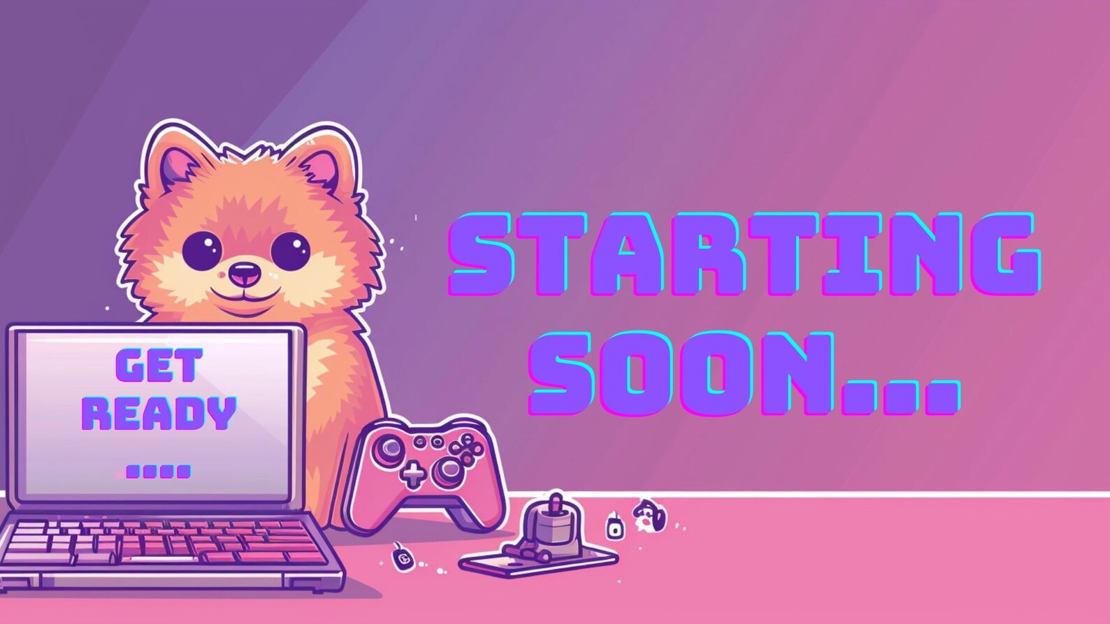 Custom Twitch Stream Screen for You Twitch Channel | Starting Soon ...