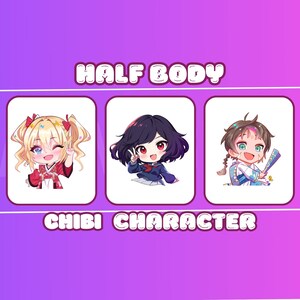 Chibi Digital Art - Chibi Commission - Cute Chibi Drawing - Chibi ...