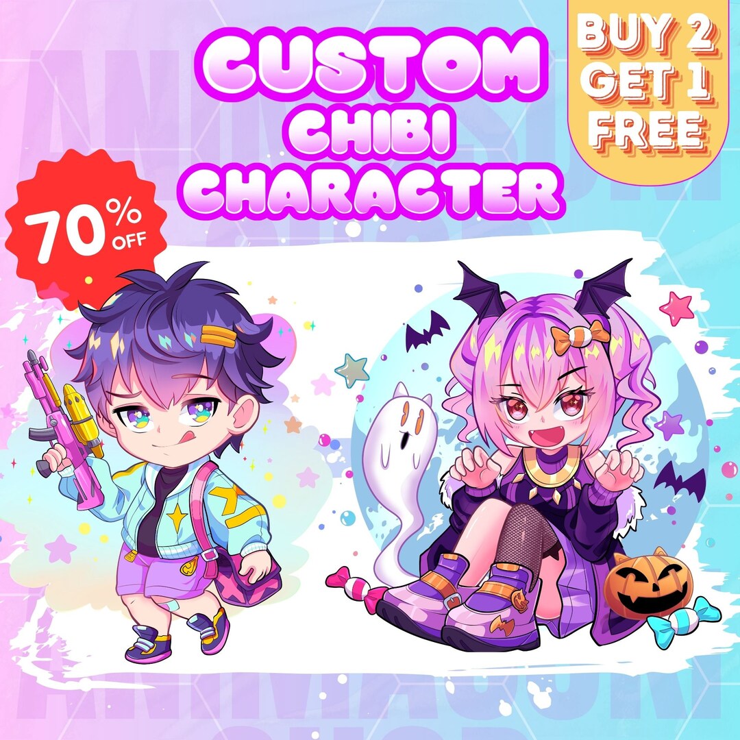 Custom Chibi Anime High Quality Custom Chibi Anime Art Original ...