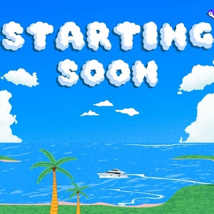 Custom Twitch Stream Screen for You Twitch Channel | Starting Soon ...