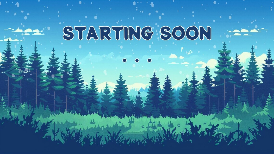 Custom Twitch Stream Screen for You Twitch Channel | Starting Soon ...