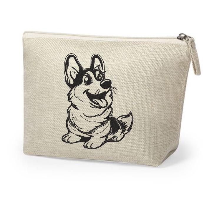 Corgi Machine Embroidery Design, Dog Embroidery, Welsh Corgi, Animal ...