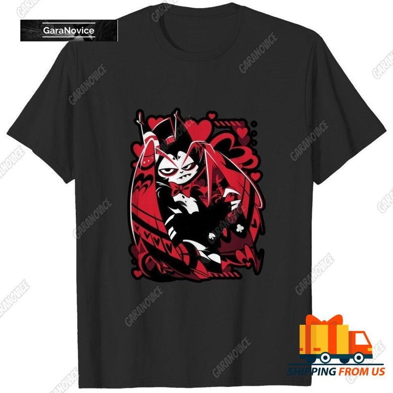 Husk Hazbin Hotel T-shirt, Hazbin Hotel Shirt, Angel Dust Husk ...
