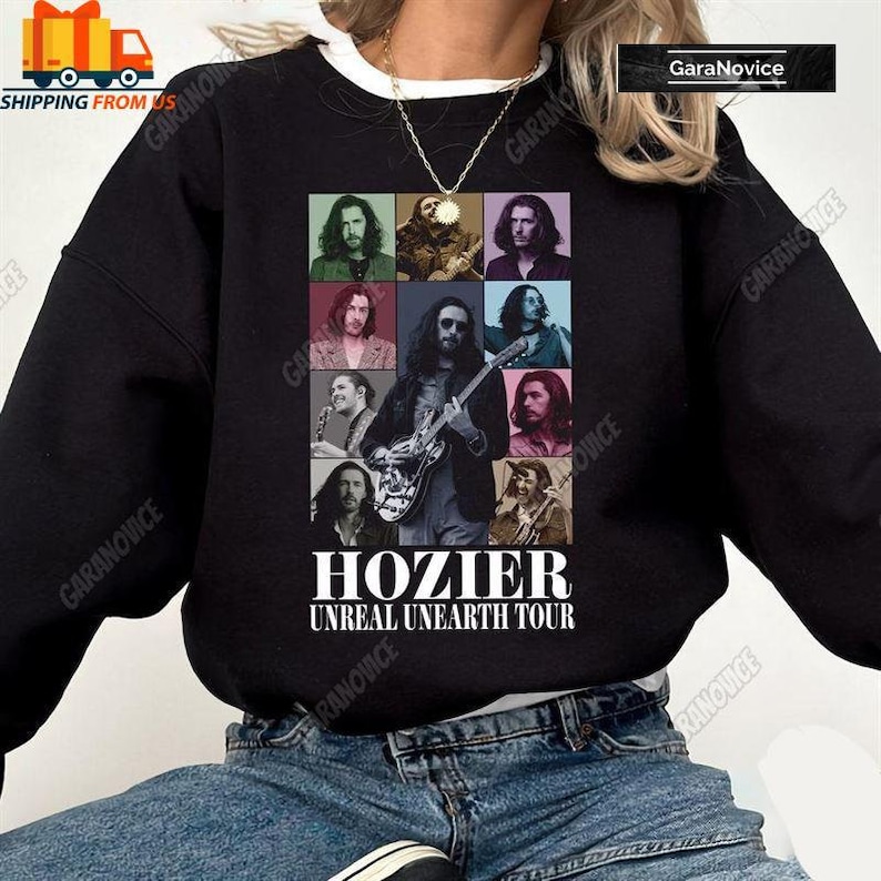 Hozier 2024 Tour Shirt, Unreal Unearth Tour T-shirt Classic, Hozier ...