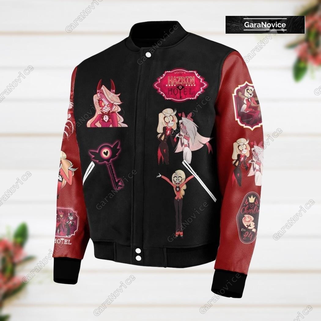 Hazbin Hotel Baseball Jacket, Hazbin Hotel Varsity Jacket by Gaurav ...