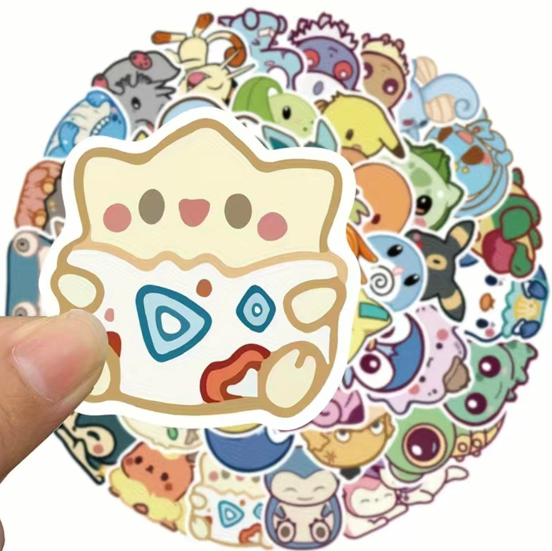 Mystery Chibi Pokémon Stickers for Stationery Car iPad Gaming Anime ...