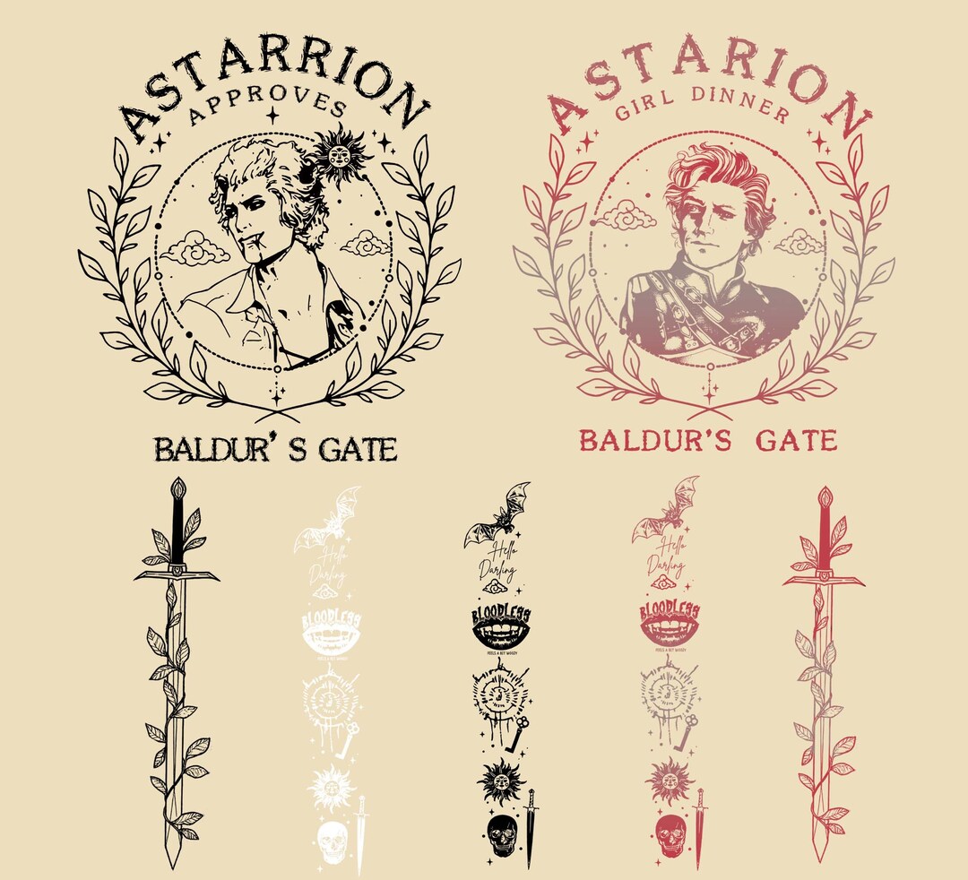 Astarion Baldurs Gate PNG, Baldur Gate 3 Png, BG3 Dungeon and Dragon ...