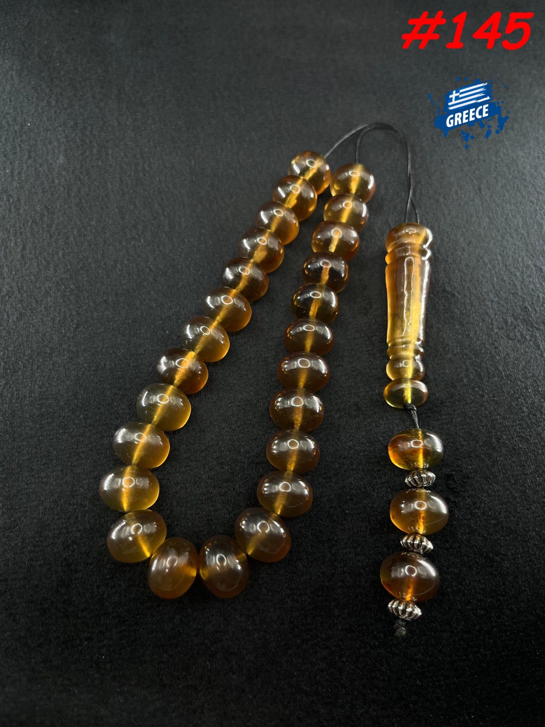 Κομπολόι από κεχριμπάρι greek Komboloi Amber Worry Beads 145 - Etsy
