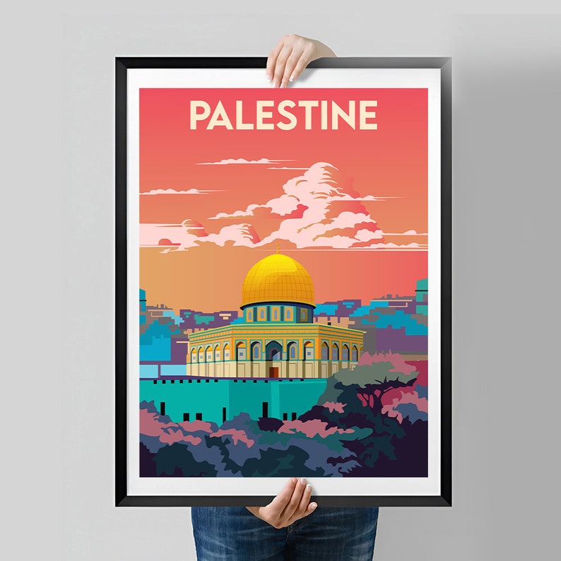 Palestine Pop Art Poster Digital & Instant Download Al Aqsa Free ...