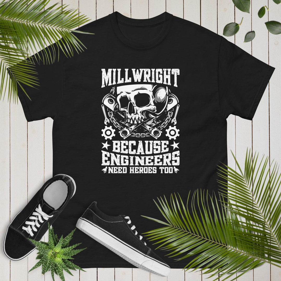 T-shirt Millwright Mechanic Tool Gift - Etsy